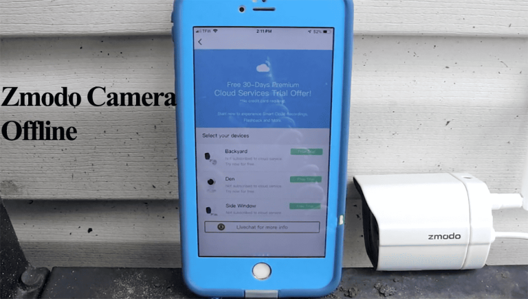 Zmodo Camera Offline - (Get It Back Online)